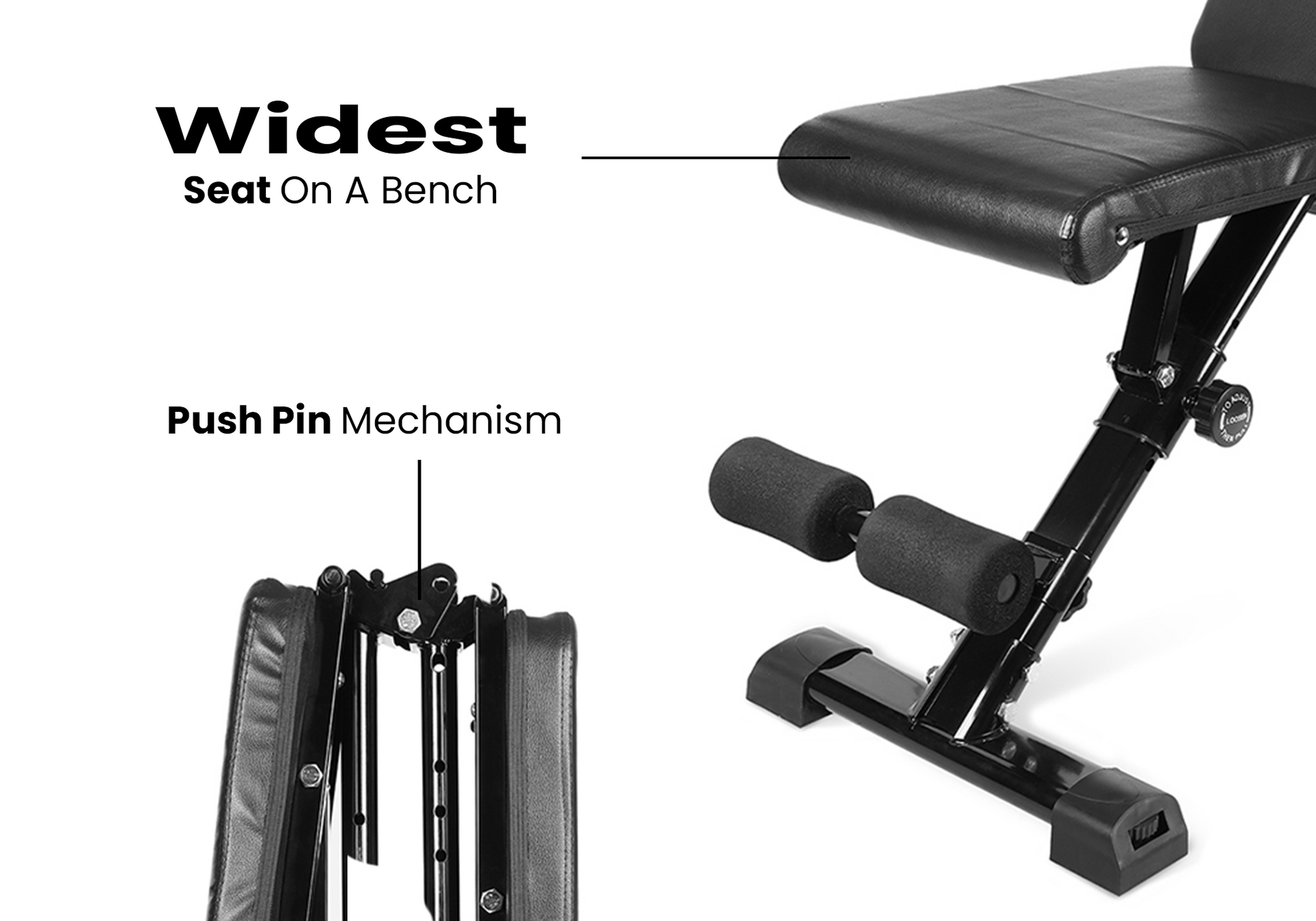 Foldable Bench MAX – thecubeclub