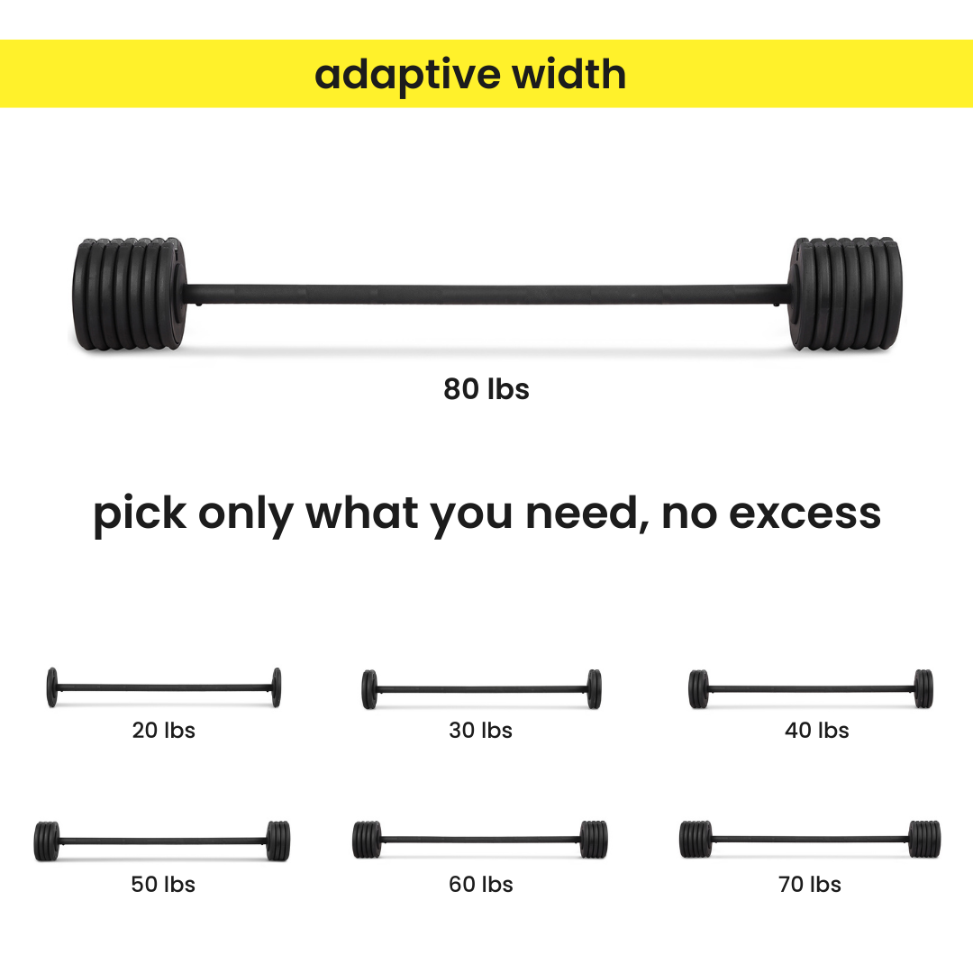 Powerbar Pro 80lbs – thecubeclub